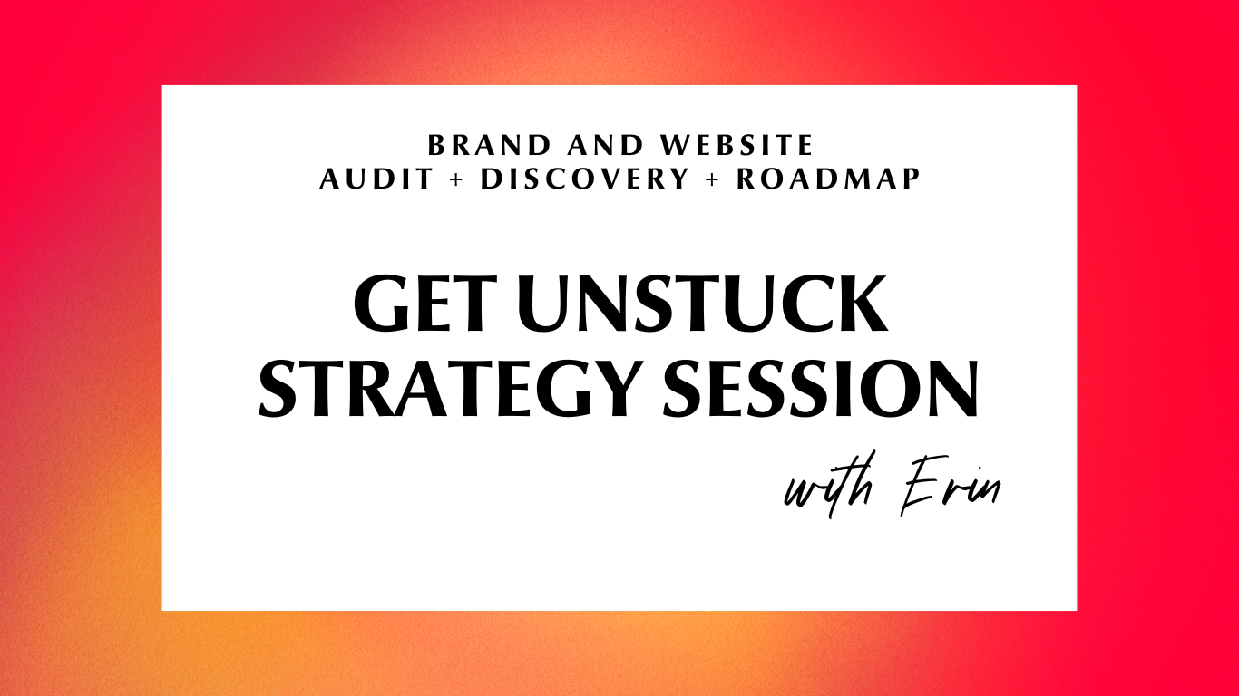 Brand + Website Strategy Session